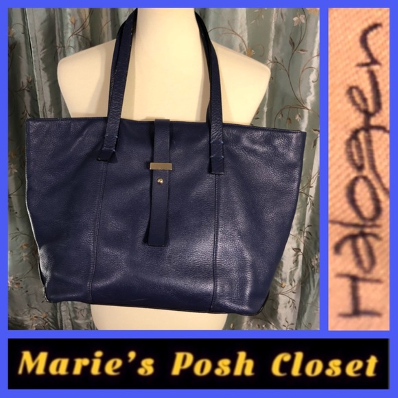 Halogen | Bags | Deep Blue 2piece Halogen Bag | Poshmark